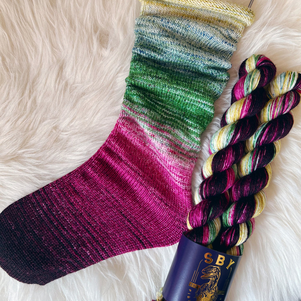 Deconstructed Fade Sock - We Could Grow Up Together (E.T) – Shirley ...