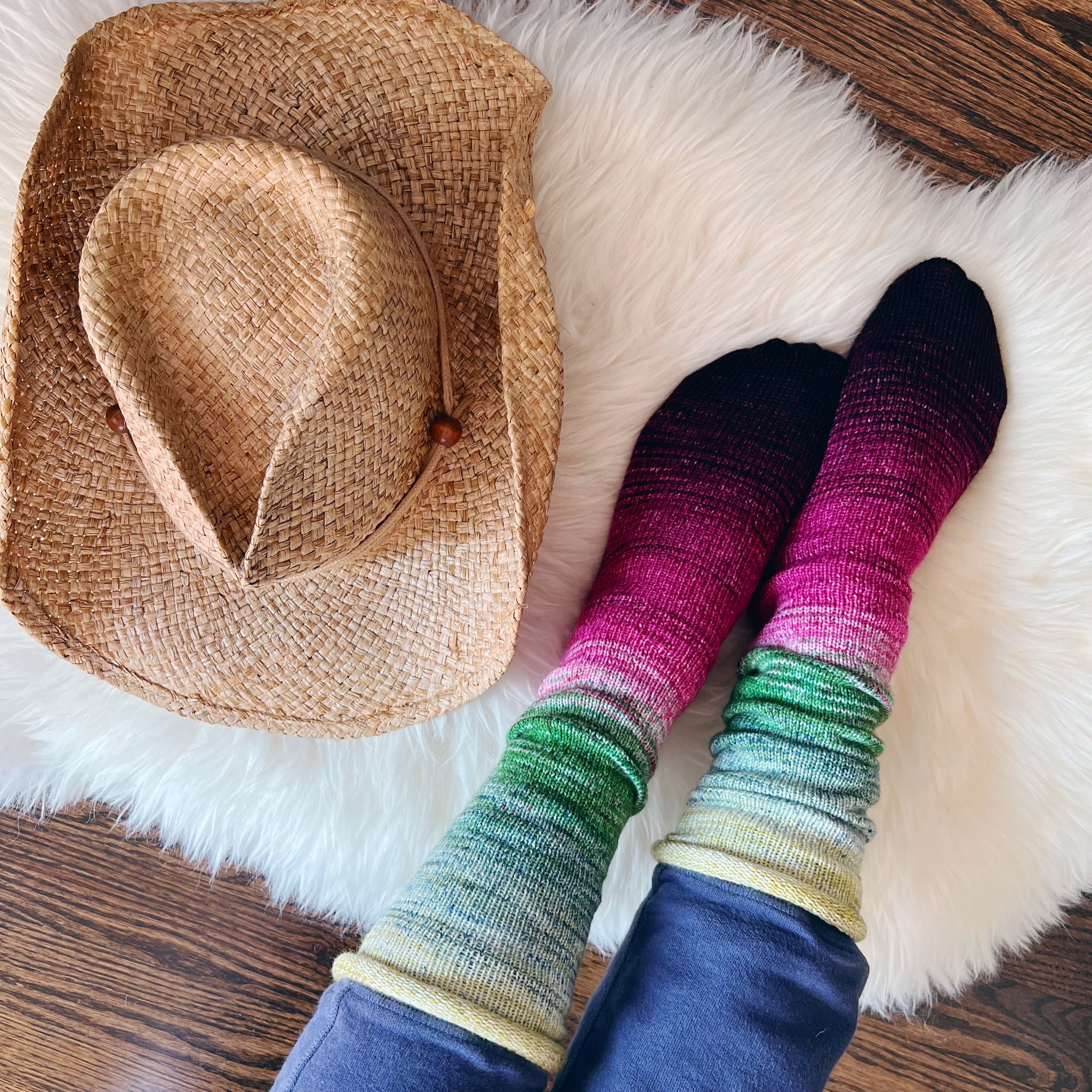 Deconstructed Fade Sock - We Could Grow Up Together (E.T) – Shirley ...