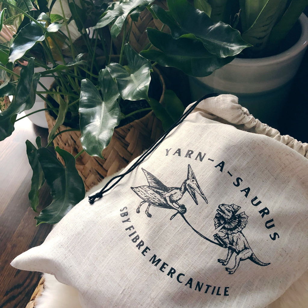 Yarn-a-Saurus Project Bag – Shirley Brian Yarns